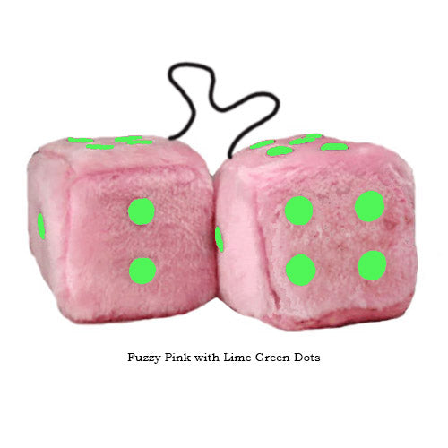 Pink Fuzzy Dice – Fuzzy Dice Shop
