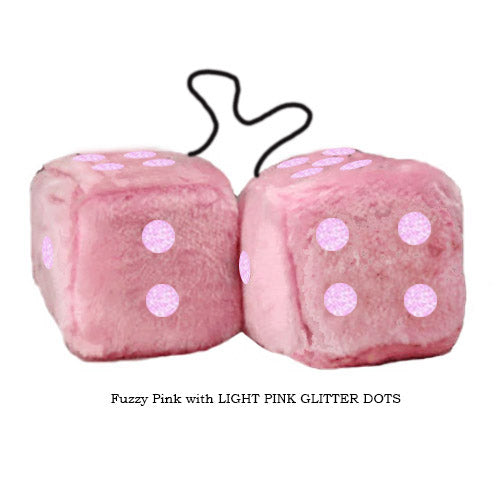 Pink Fuzzy Dice – Fuzzy Dice Shop